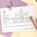 Fairy Paper Crown Princess Colouring Printable Kids Craft Queen Costume ...