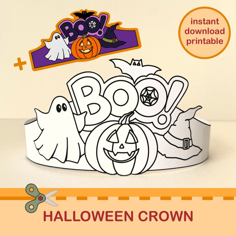 Halloween Crown - Etsy