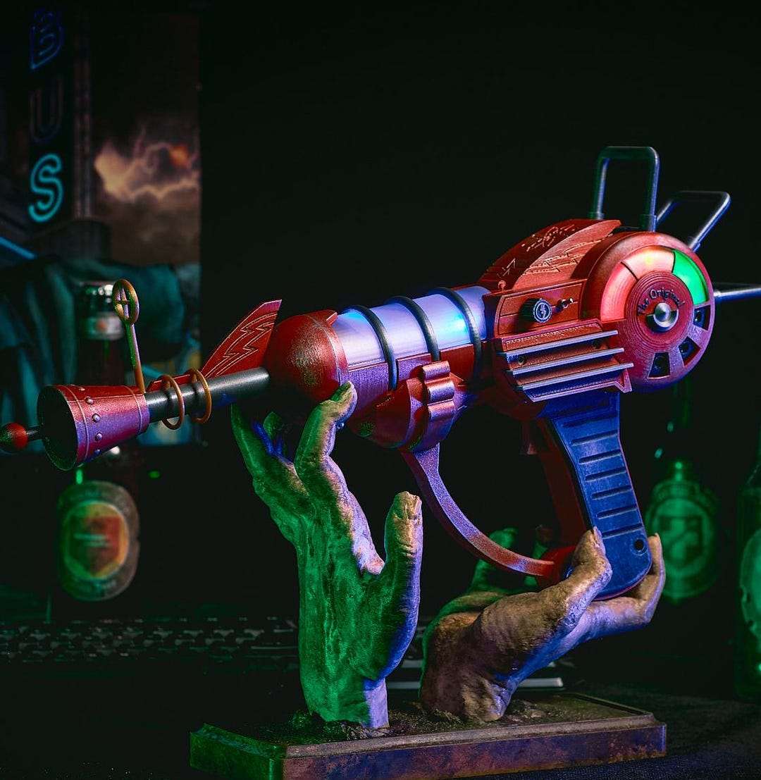 Ray Gun LED Battle Scarred From COD Zombies COD Prop Replica Cosplay ...