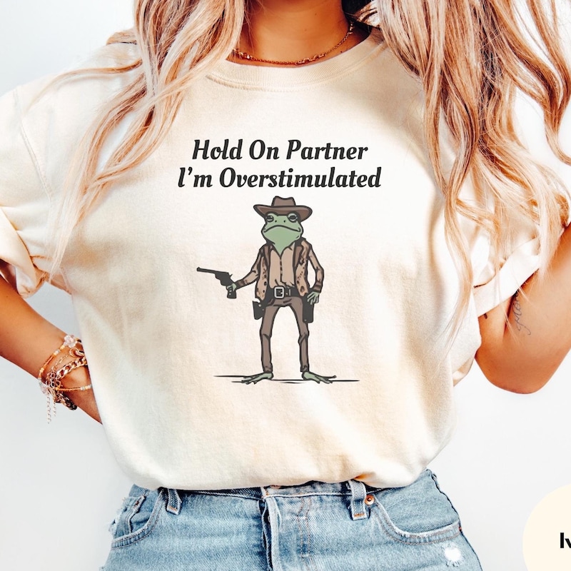 Hold on Im Overstimulated - Etsy