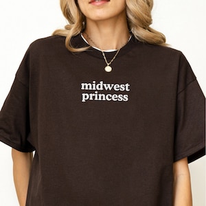 Midwest Princess Shirt, Cute Midwest Women's, Funny Oversized T-shirt ...