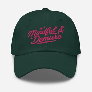 Very Demure Mindful Soft Girl Aesthetic Y2K Hat, Cute Classy 90s Cap ...