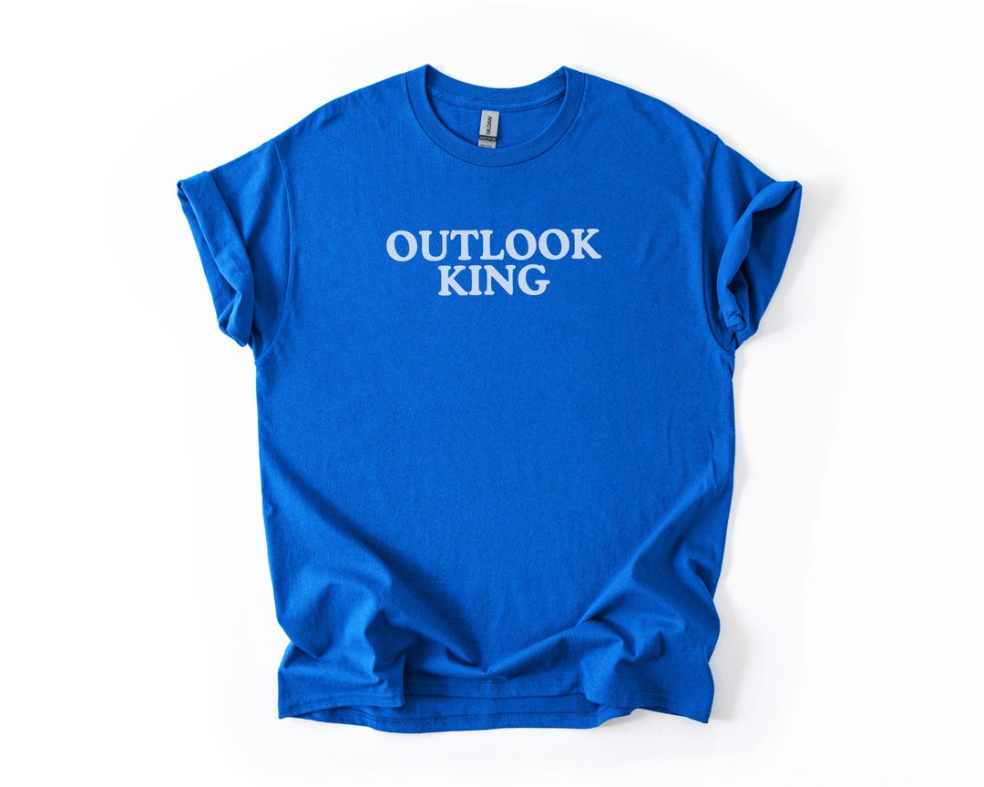 Outlook King, Work Bestie Gift for Secret Santa, Funny Office White ...