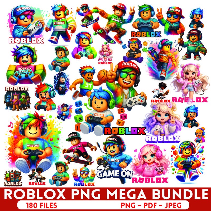 Roblox Clipart - Etsy