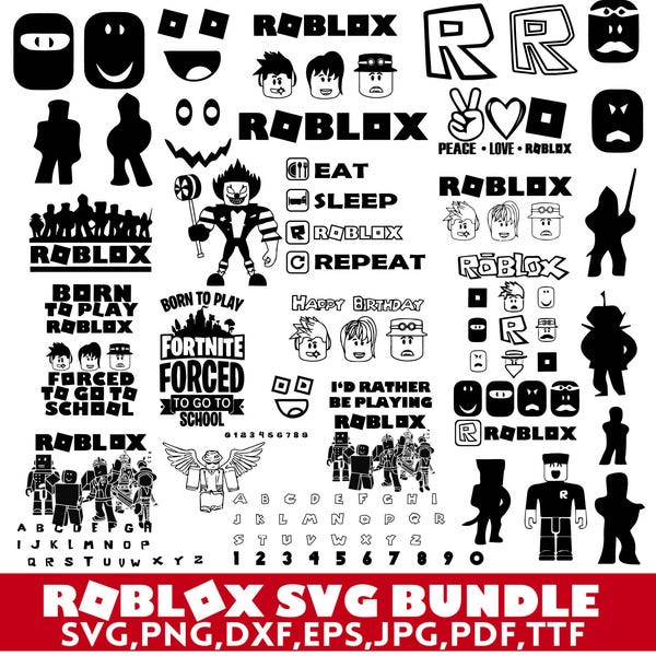 Roblox Papercraft Template - Etsy