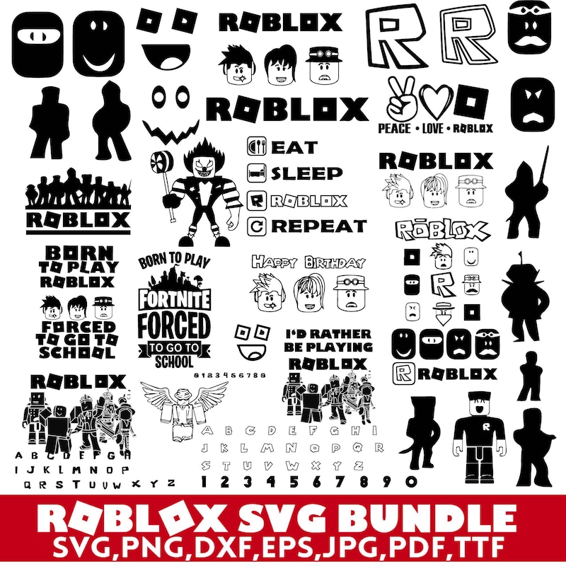 Roblox Papercraft Template - Etsy