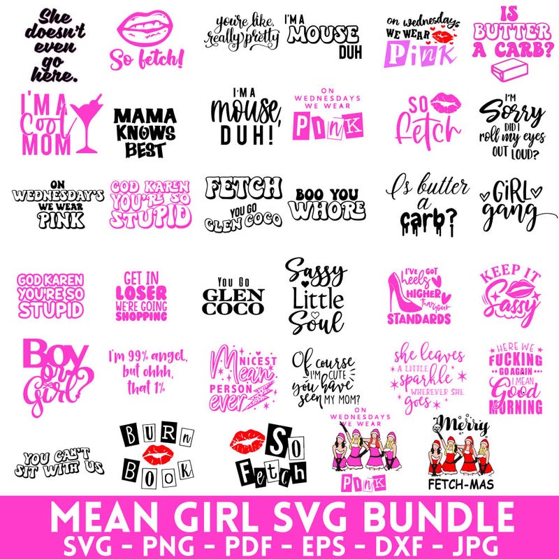 Girl Quotes Svg - Etsy