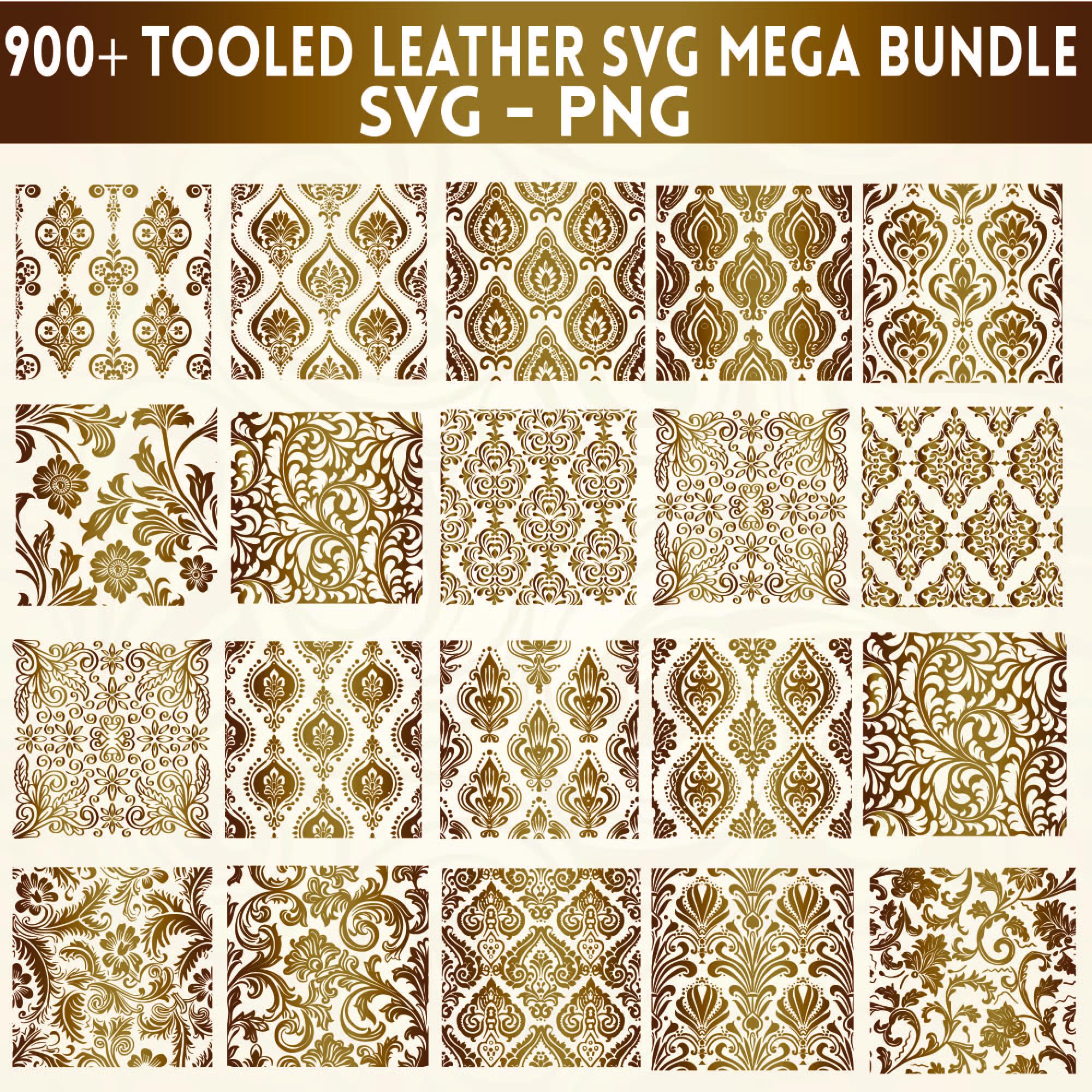Tooled Leather Svg, Tooled Leather, Tooled Leather Png, Western Leather ...