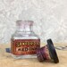 RARE 1800s Antique Sanfords Red Ink Bottle With Original Stopper and ...