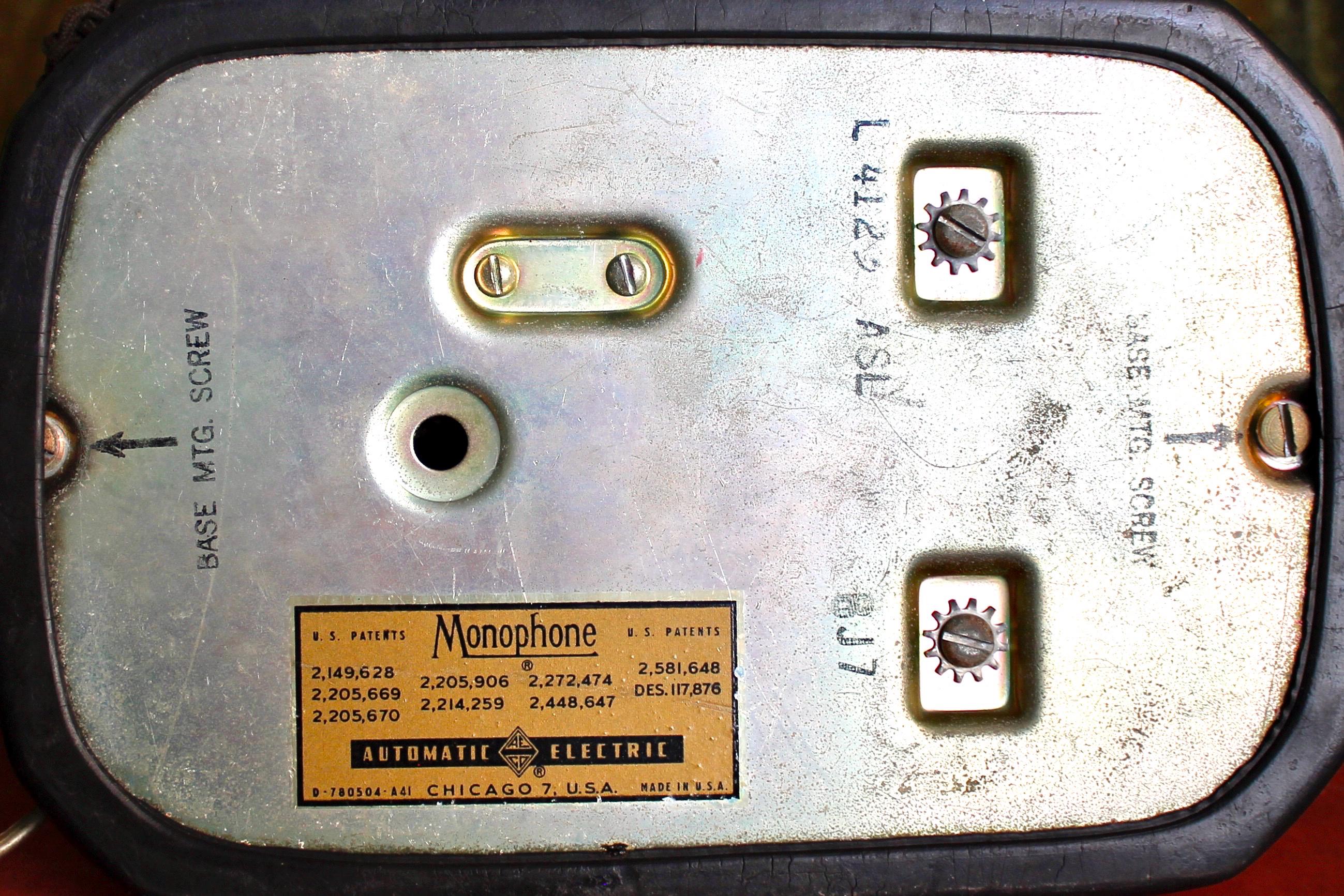 WORKING Vintage Mid-century 1940s/1950s MCM Bakelite Rotary Phone - Etsy