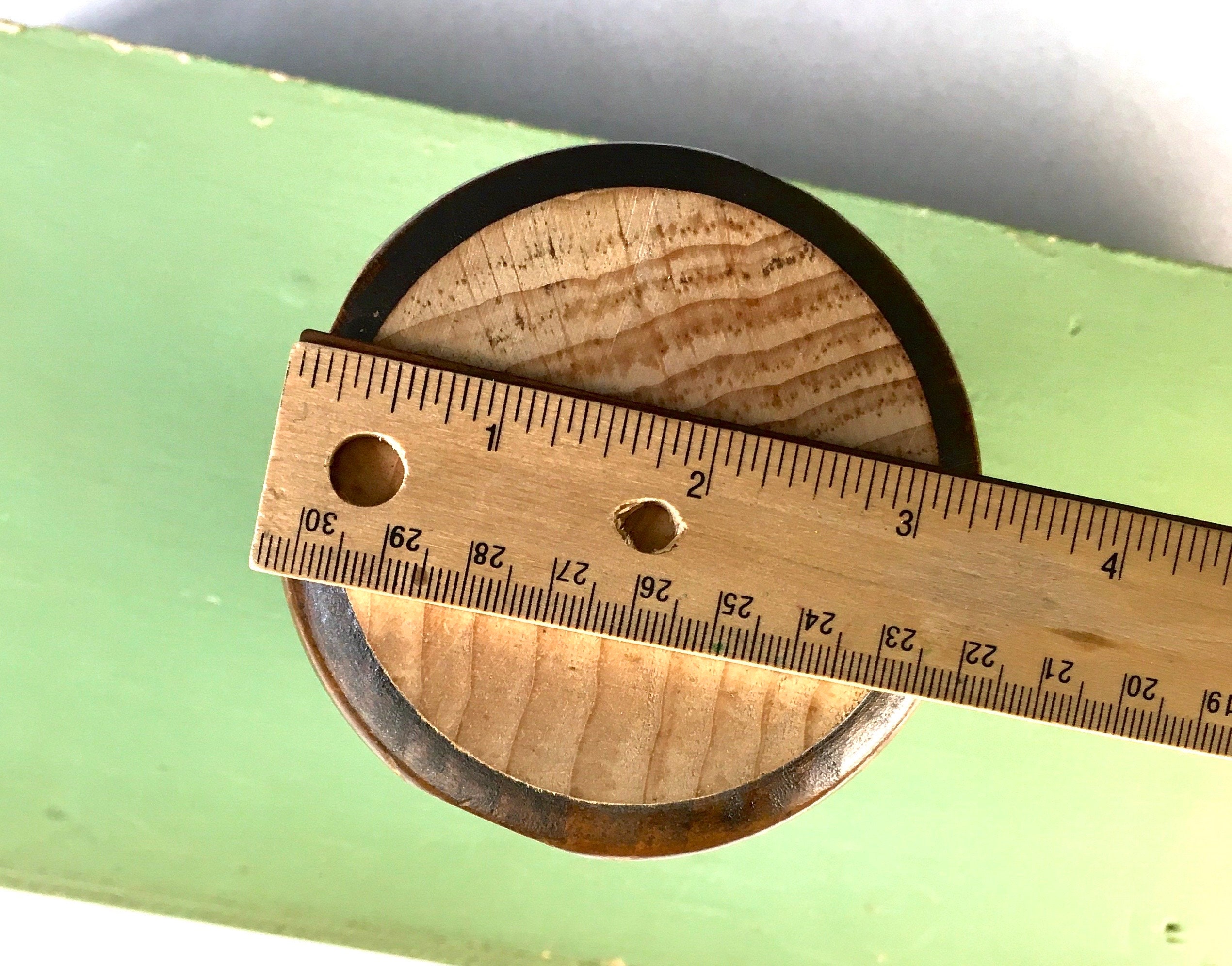 Vintage Wooden Newel Post Tops Architectural Salvage Finials, Pair of 2 ...