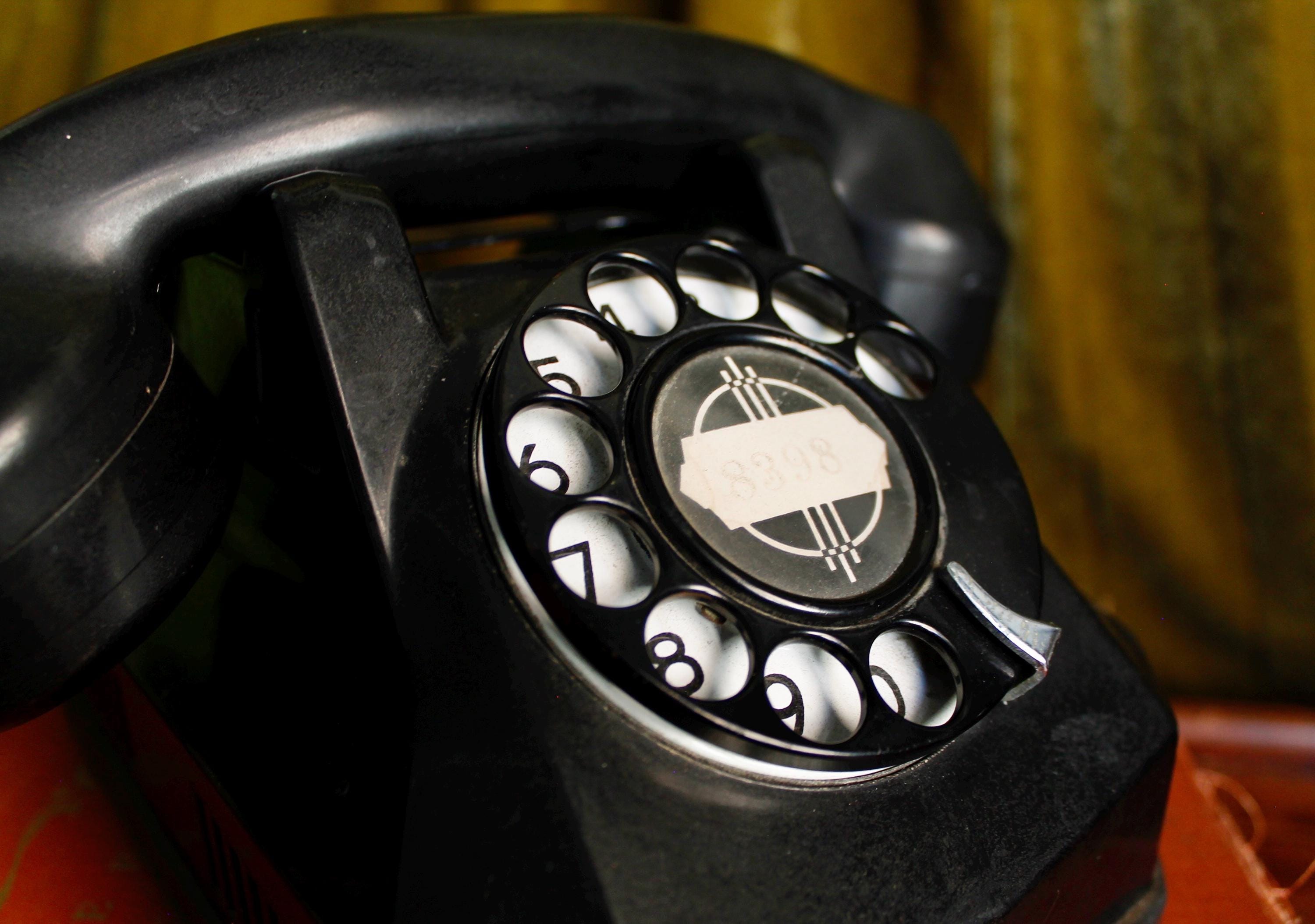 WORKING Vintage Mid-century 1940s/1950s MCM Bakelite Rotary Phone - Etsy