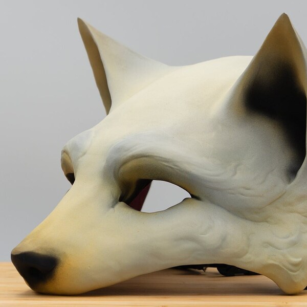 Therian Mask Marble Fox - Etsy