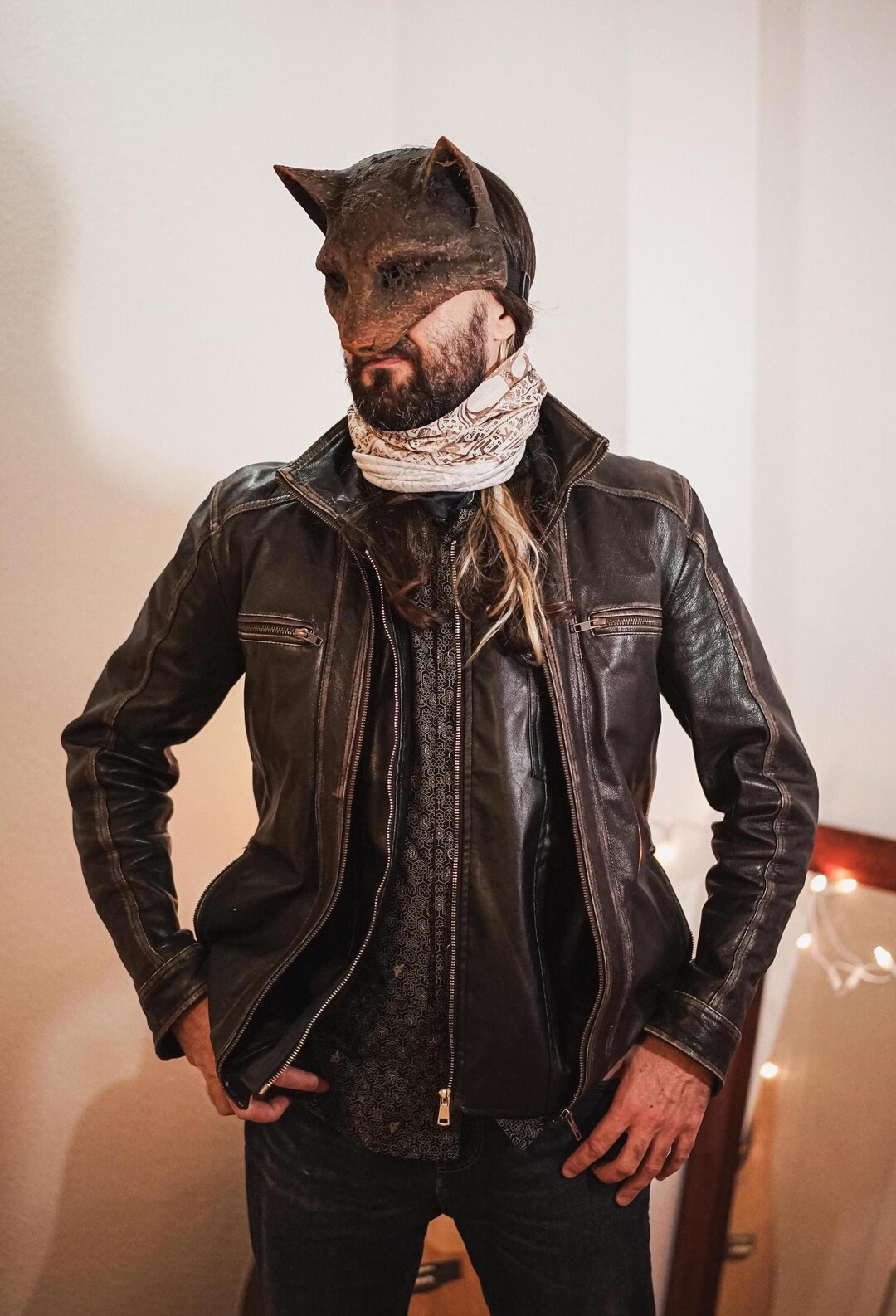 FITC VOLCANO Fox Mask: Limited Edition Handmade Cosplay Costume - Etsy