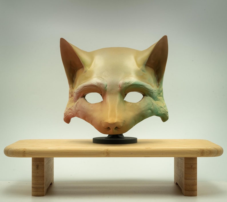 Handmade RGB Fox Mask: 3D Printed Cosplay Costume - Etsy