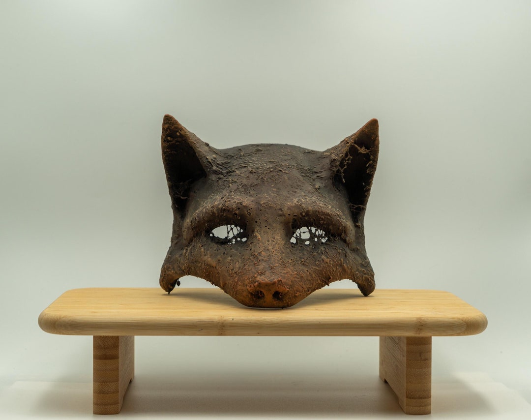FOX Mask VOLCANO UNIQUE Piece Custom Design for Decoration Cosplay or ...