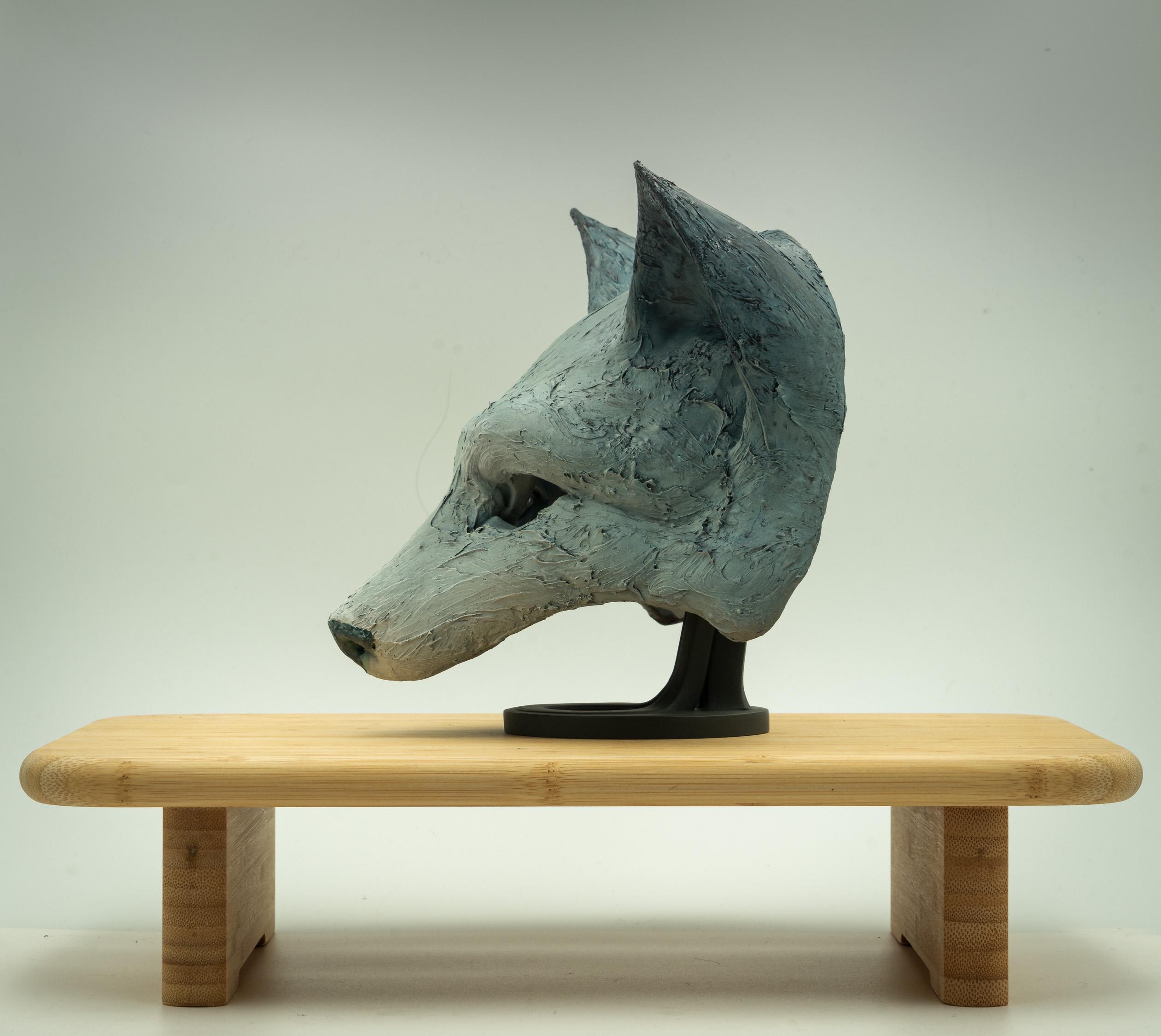 FOX Mask CLAY III Unique Piece. Animal Mask for Adults Original Design ...