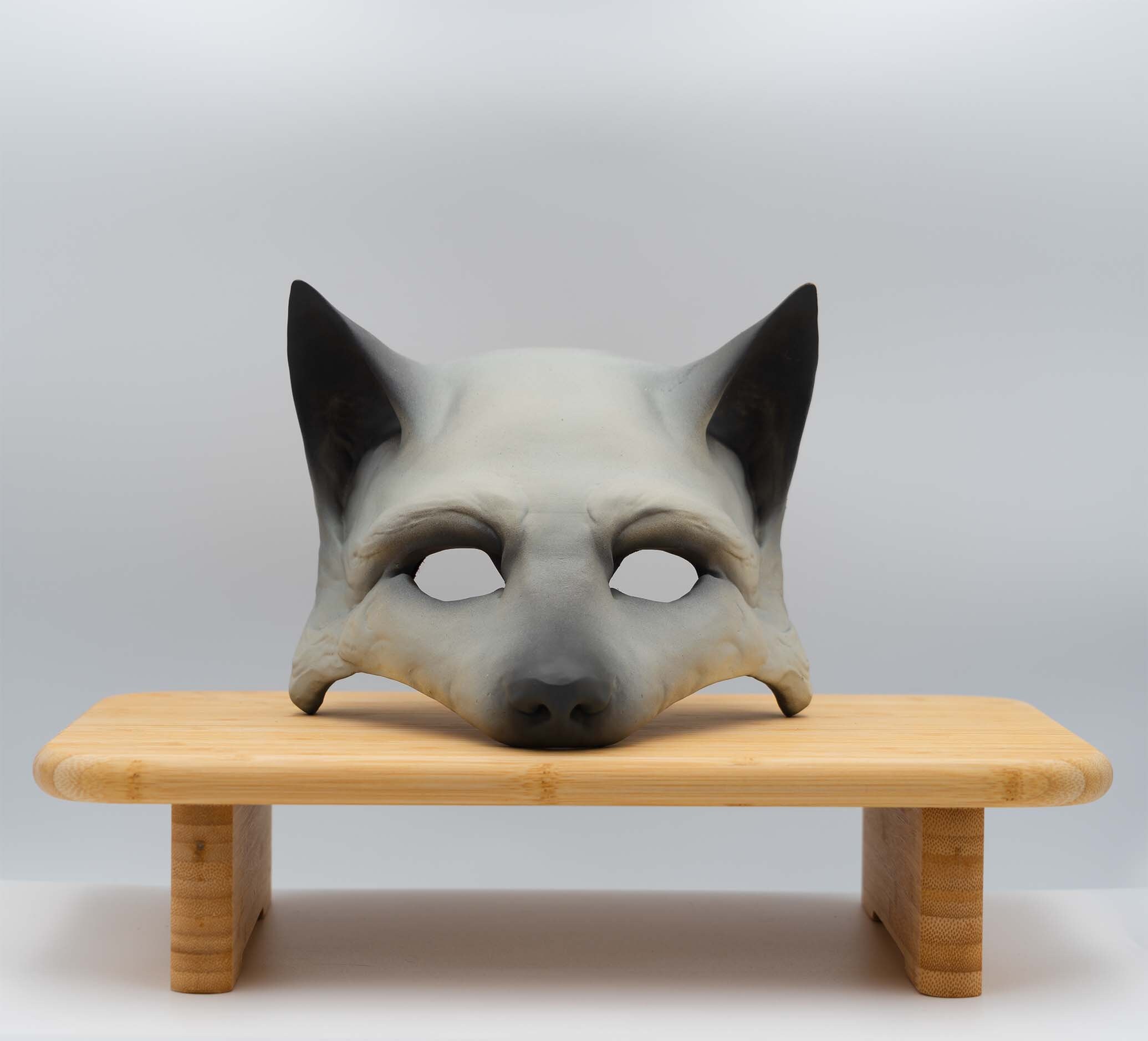 WOLF Mask for Adults. Therian Costume. Hand-painted Original Design ...