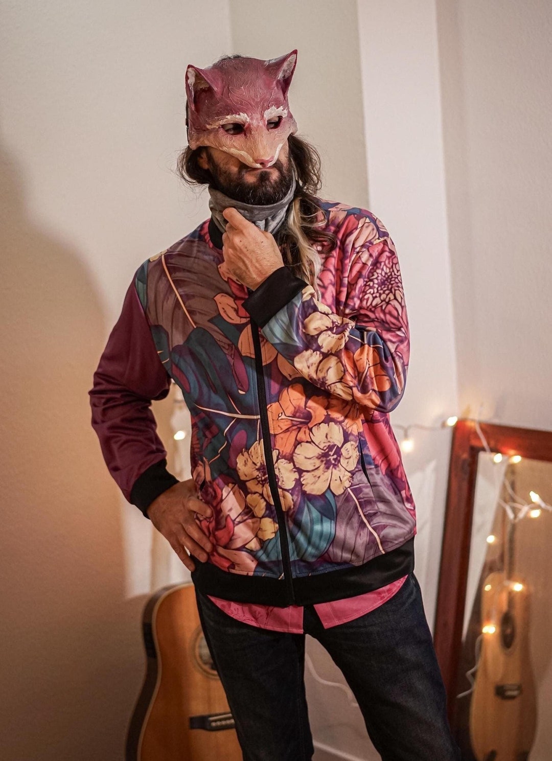 FITC: clay Iv Premium Fox Mask. Original Design Perfect for Decoration ...