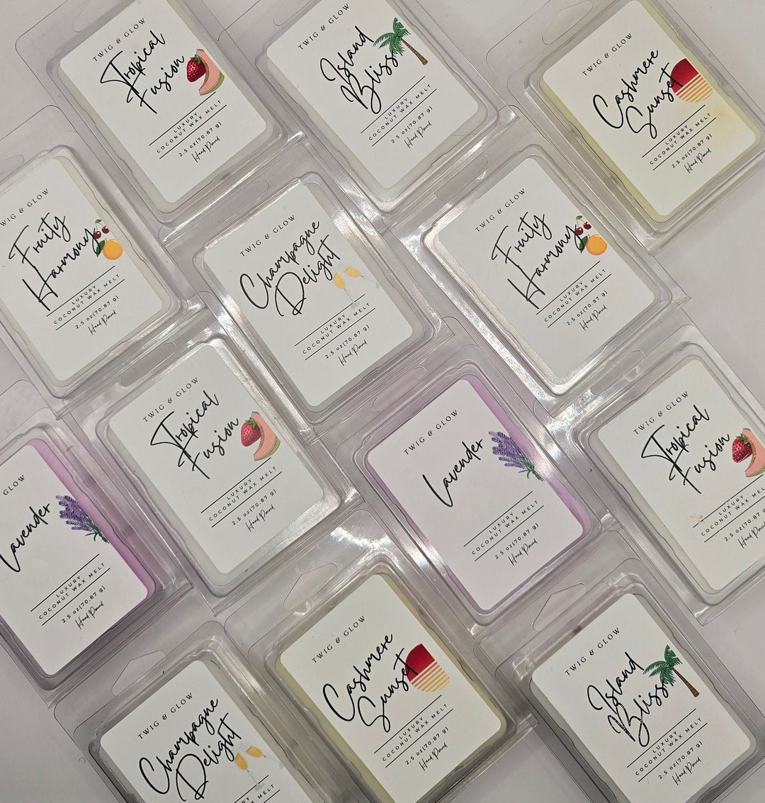 Coconut Wax Melts, Eco-friendly Wax Melts, Luxury Wax Tart Melts - Etsy