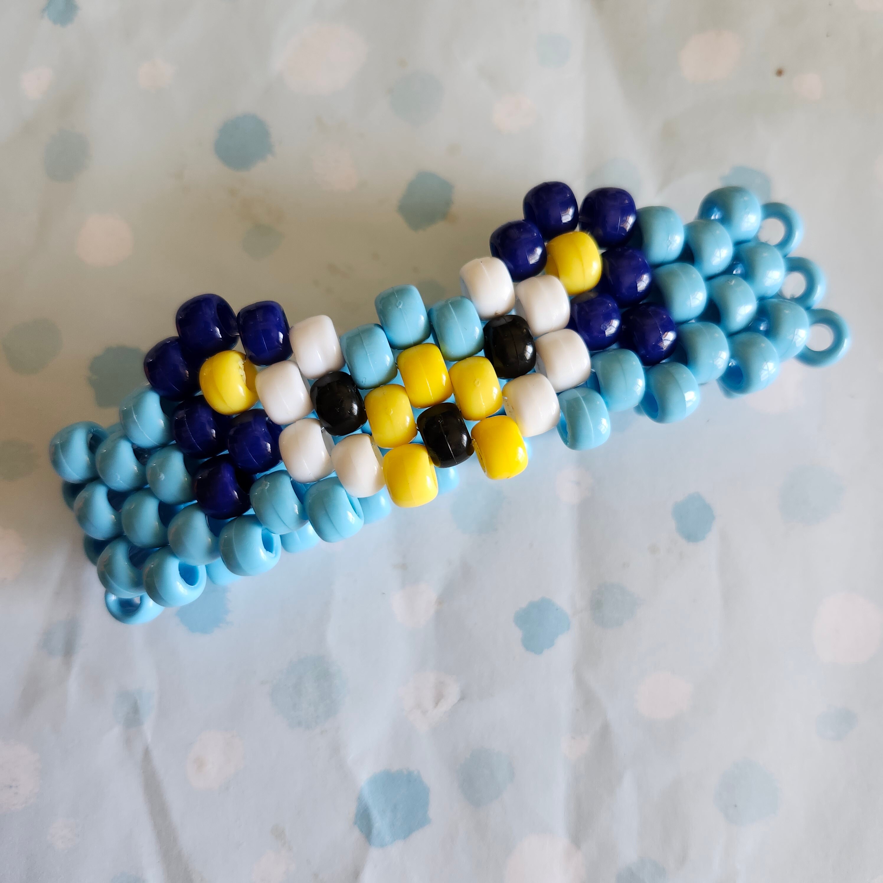 Bluey and Bingo Kandi Cuffs - Etsy