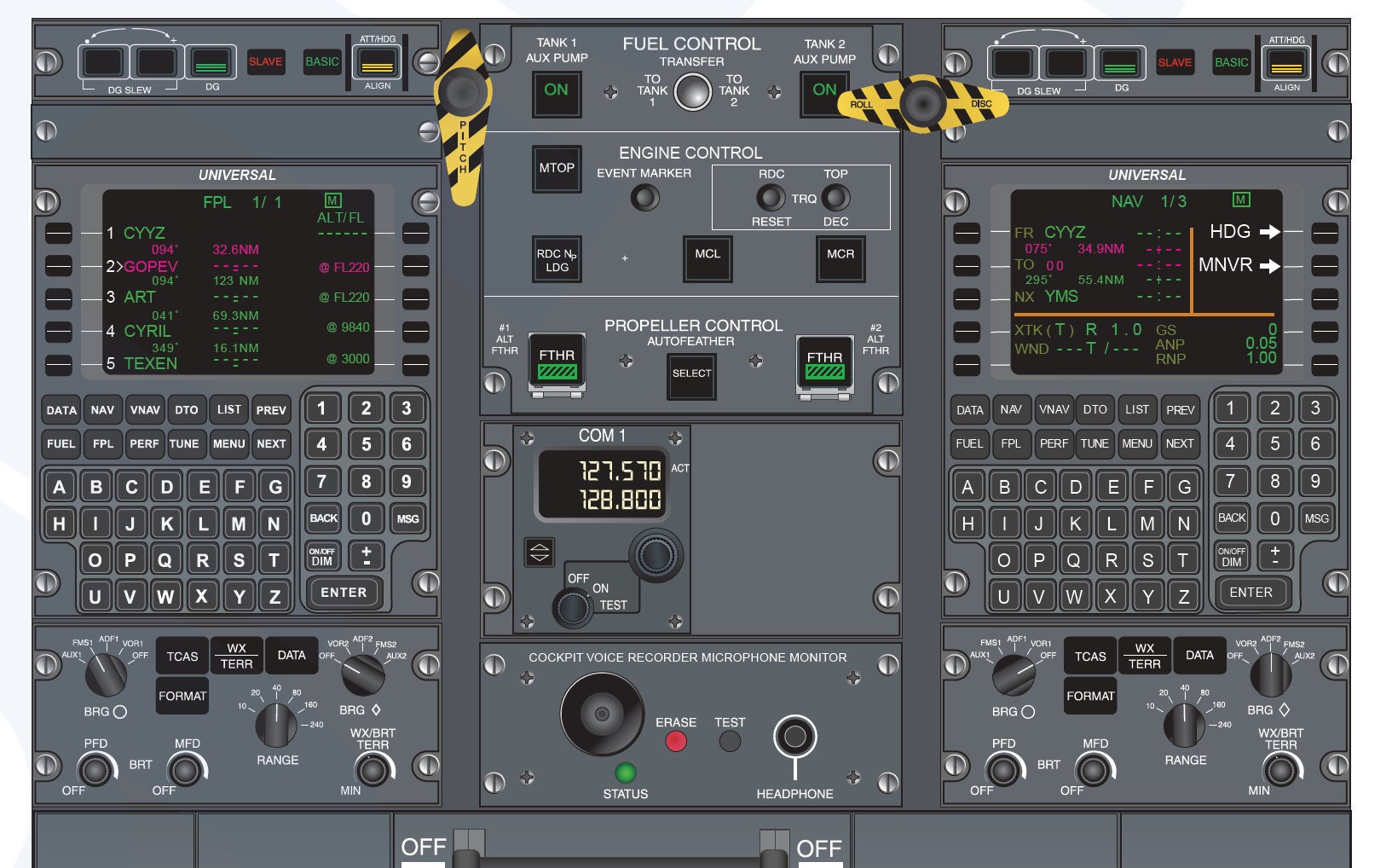 Bombardier Aerospace Q400 Dash 8 Next Gen. Cockpit Poster - Etsy