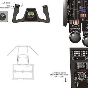 Piper Cherokee PA28 Cockpit Poster - Etsy