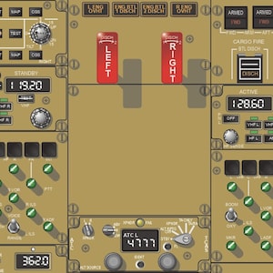 Boeing 767 300ER Cockpit Poster - Etsy