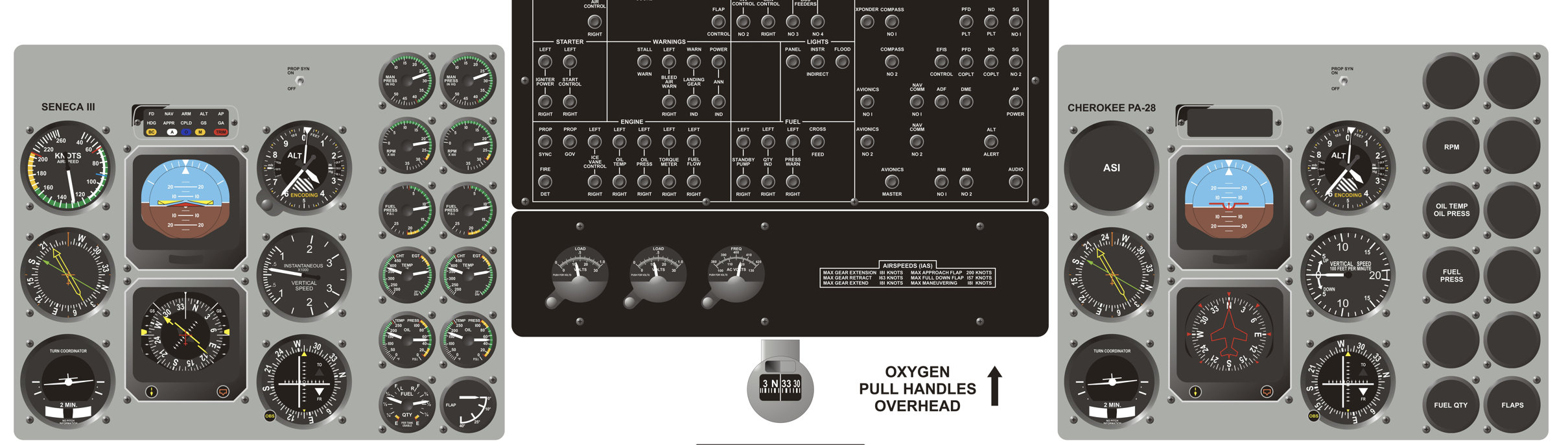Piper Cherokee PA28 Cockpit Poster - Etsy