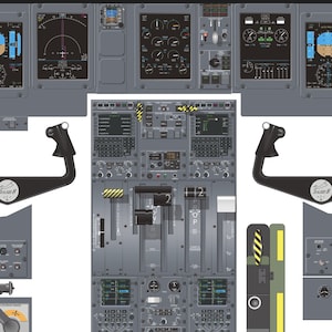 Bombardier Aerospace Q400 Dash 8 Next Gen. Cockpit Poster - Etsy