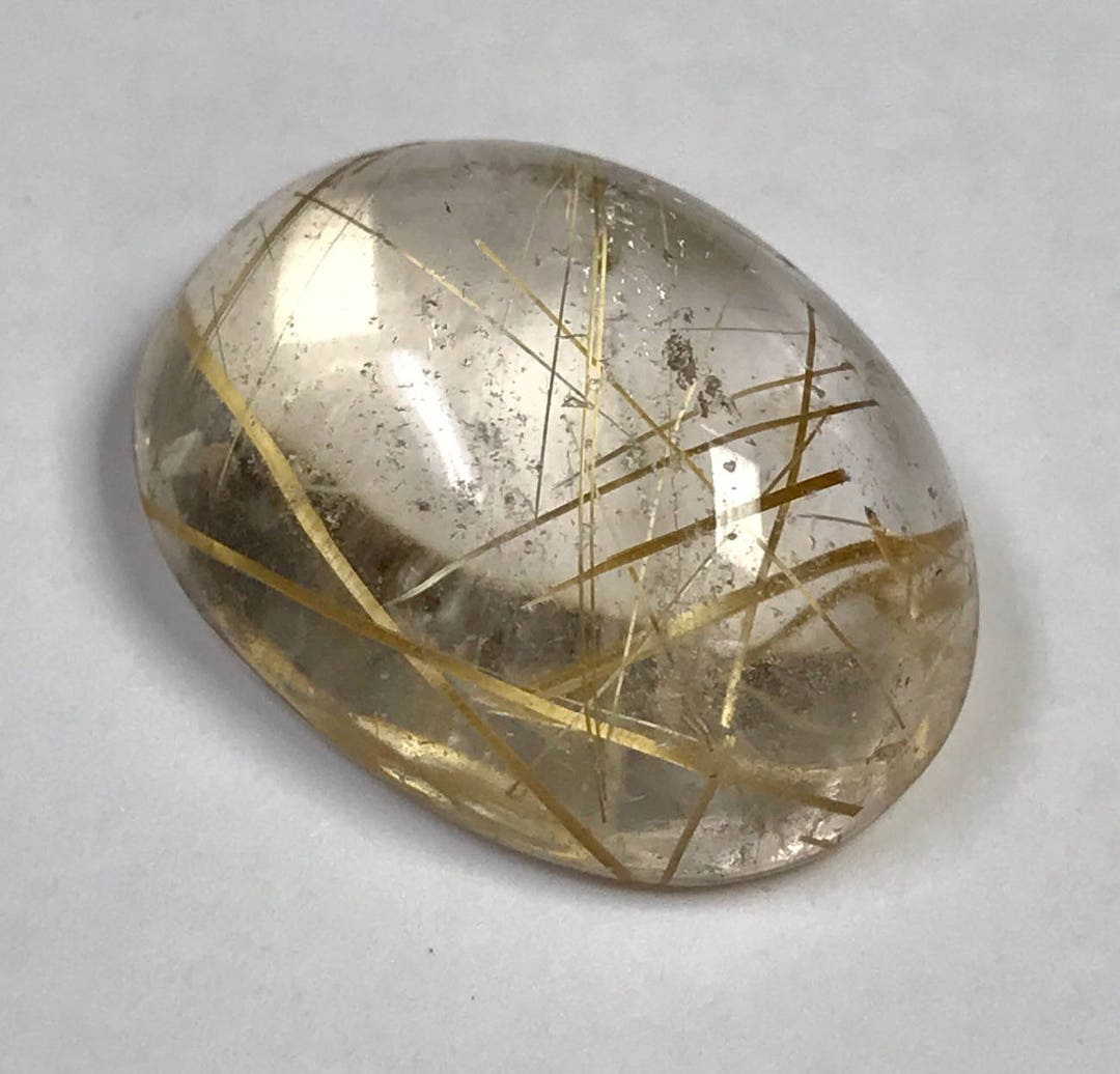 Rutilated Quartz FOCAL GOLD Needles 38.12 Cts Pkg1 Rq53 - Etsy