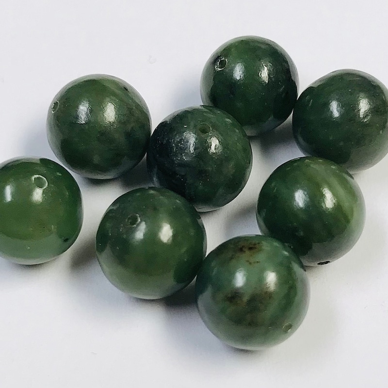 Nephrite Jade Beads - Etsy