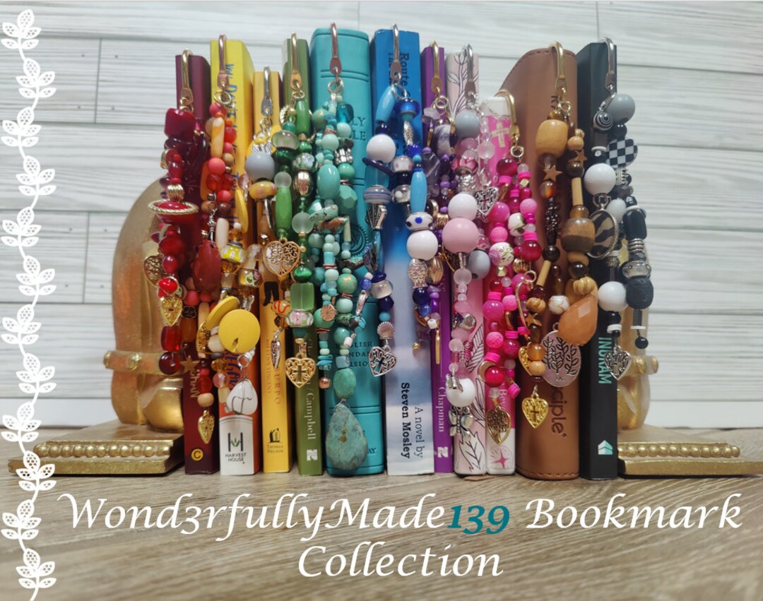 Shepherds Hook Bookmarks of Every Color That Are Beautifully Crafted ...
