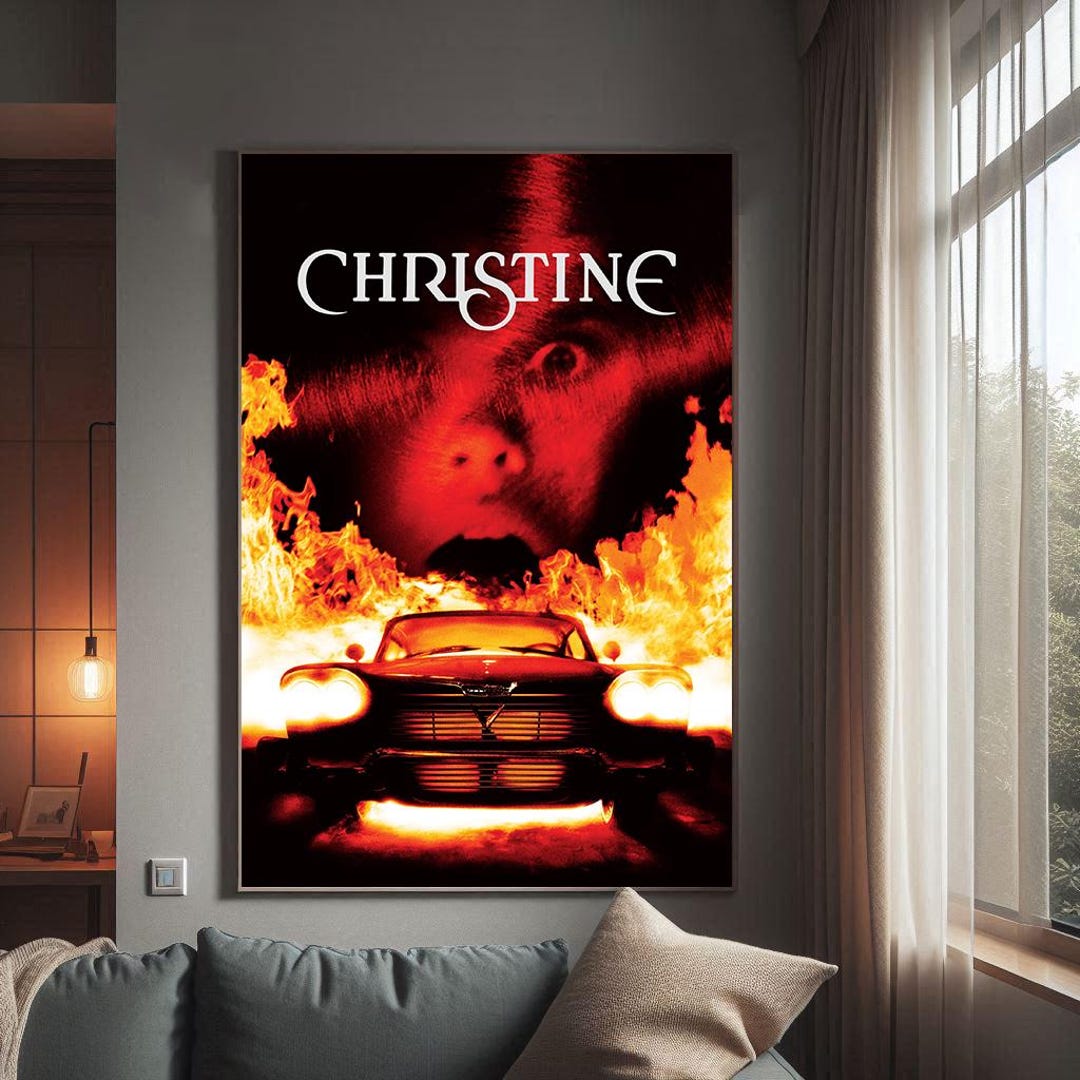 Christine Movie Poster Minimalist Wall Art Print Poster Gifts - Etsy