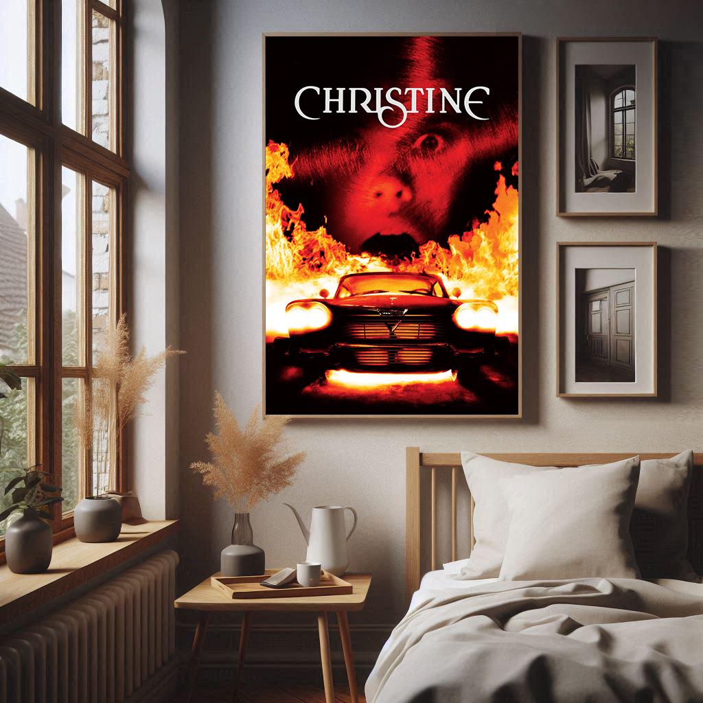 Christine Movie Poster Minimalist Wall Art Print Poster Gifts - Etsy