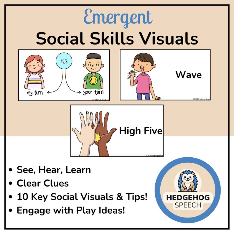 10 Social Skills Visuals & Tips for Socially Developing Kids From A ...