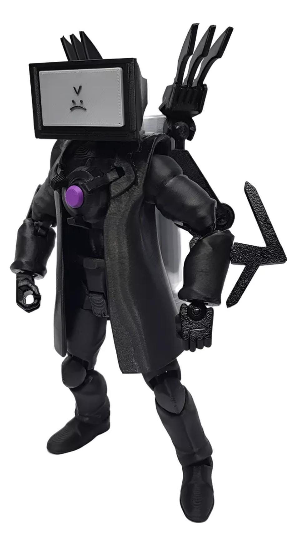 Titan Tv Man 1.0 - Skibidi Toilet - 3dprint Articulated Figure - Etsy