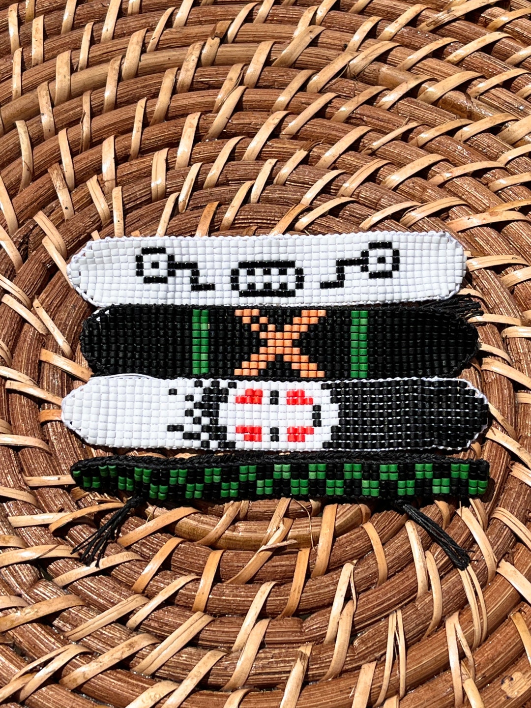 Beaded Bracelet, Anime Themed Bracelet, Handmade Beaded Bracelet - Etsy