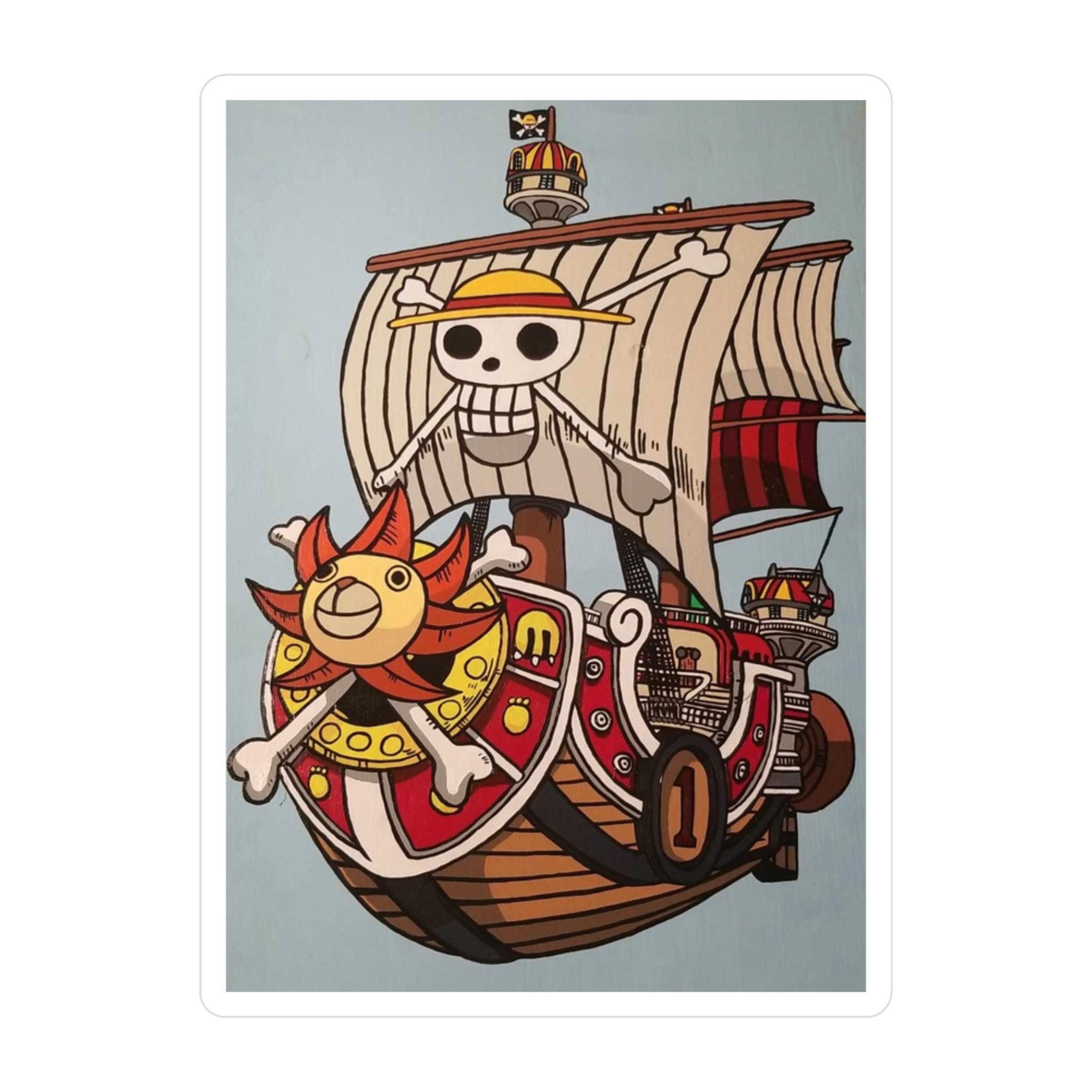 Thousand Sunny One Piece Vinyl Decals - Etsy