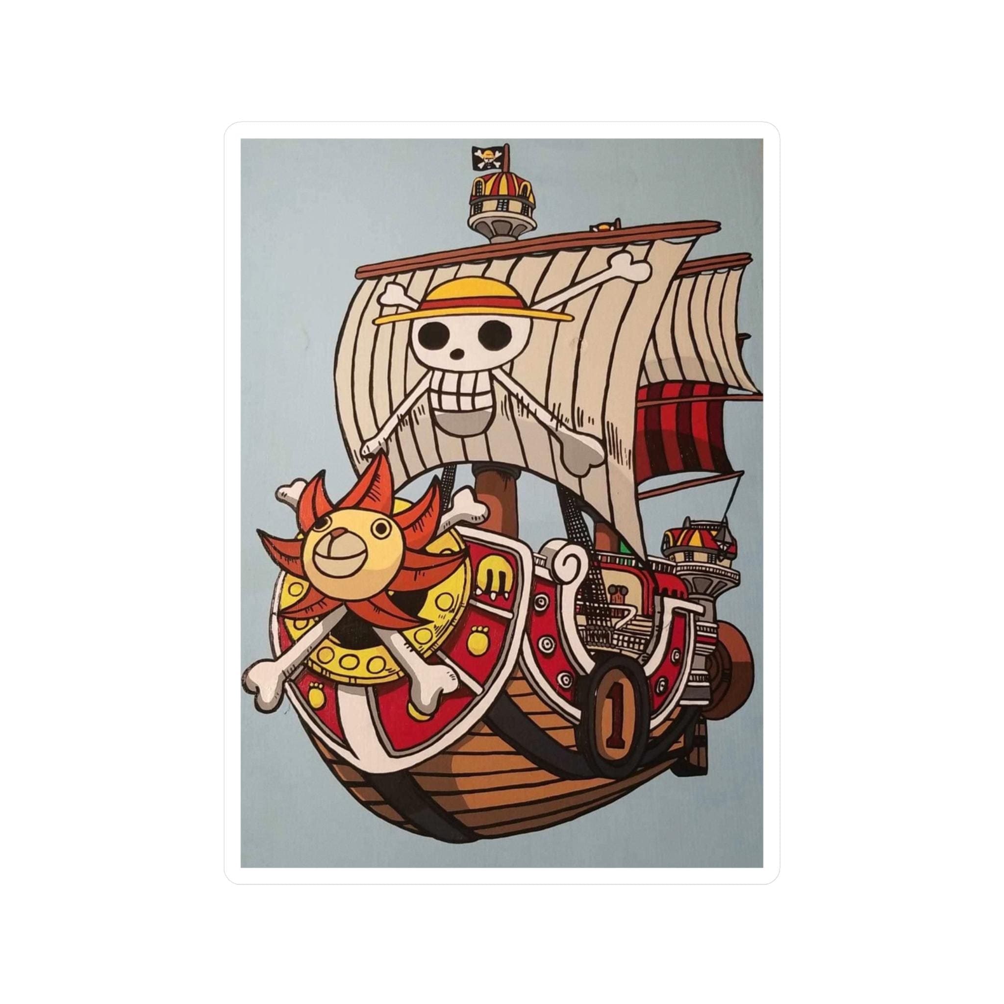 Thousand Sunny One Piece Vinyl Decals - Etsy