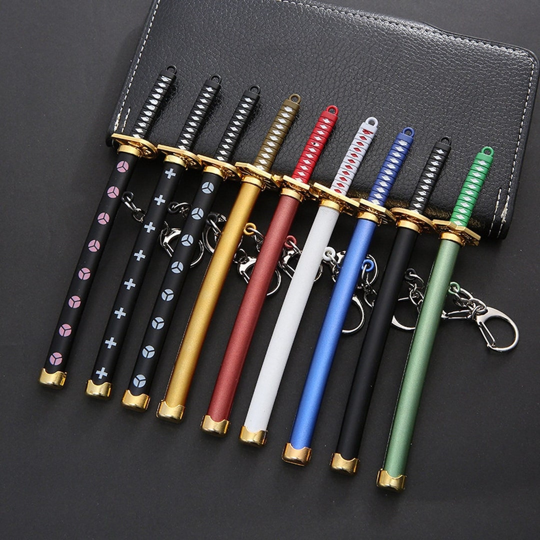 Samurai Sword Keychains, Katana Keychain Collection, Ninja Accessories ...