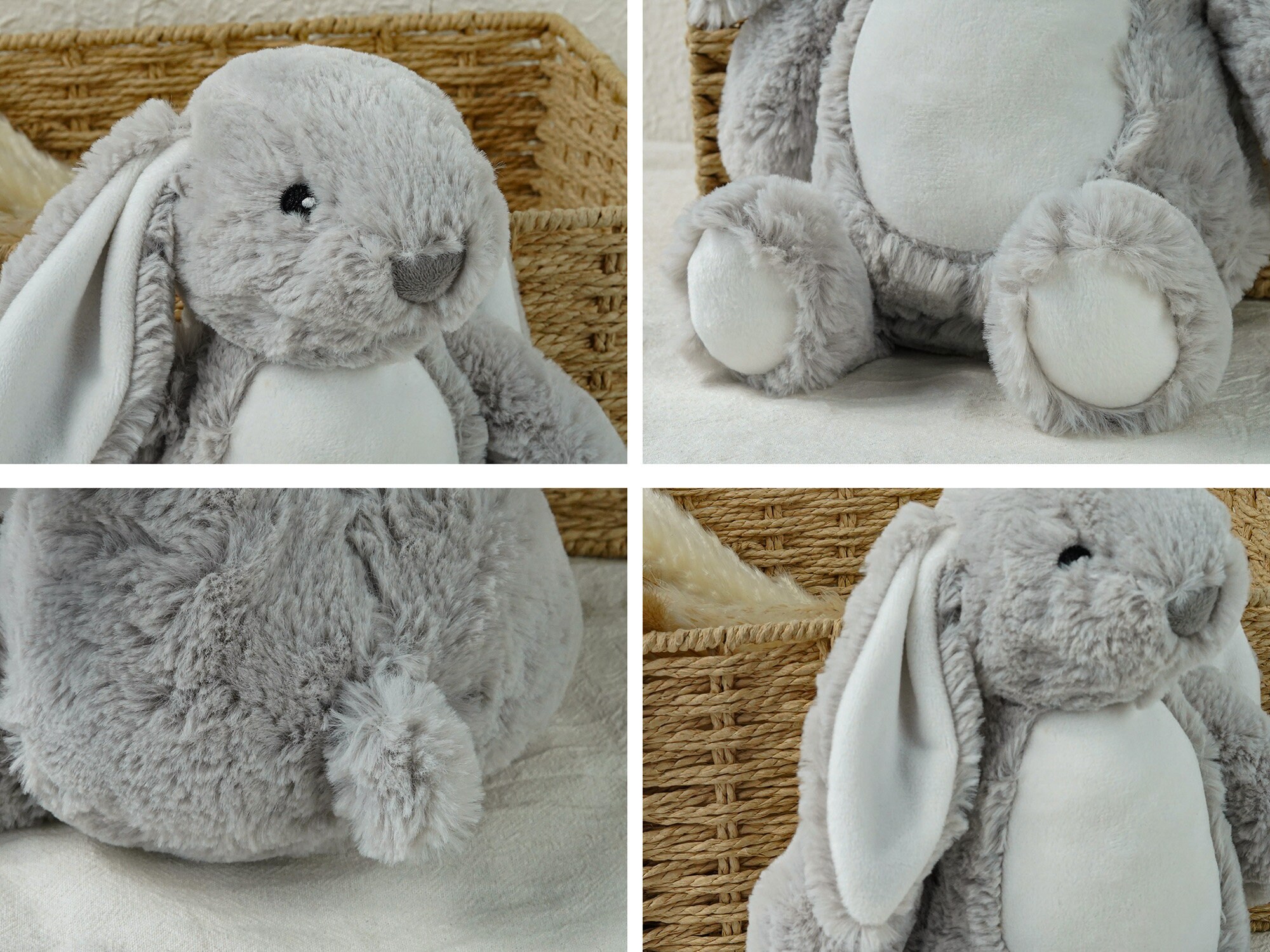 Personalized Bunny Rabbit, New Baby Gift, Baby Shower Gift, Custom ...