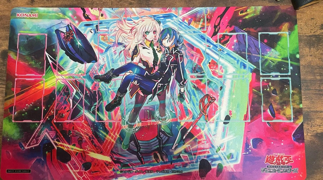 Yu-gi-oh Sky Striker Ace Raye Roze Playmat Mat Game Card YGO KMC TCG ...