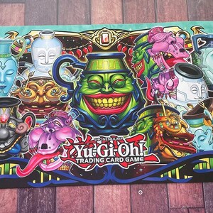 Yu-gi-oh Pot of Greed Desires Playmat Card Game Pad YGO Mat KMC TCG - Etsy