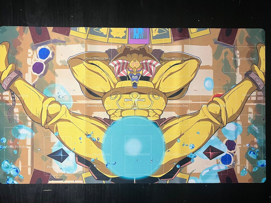 Yu-gi-oh Exodia the Forbidden One Playmat Pad YGO TCG CCG Mouse Pad ...