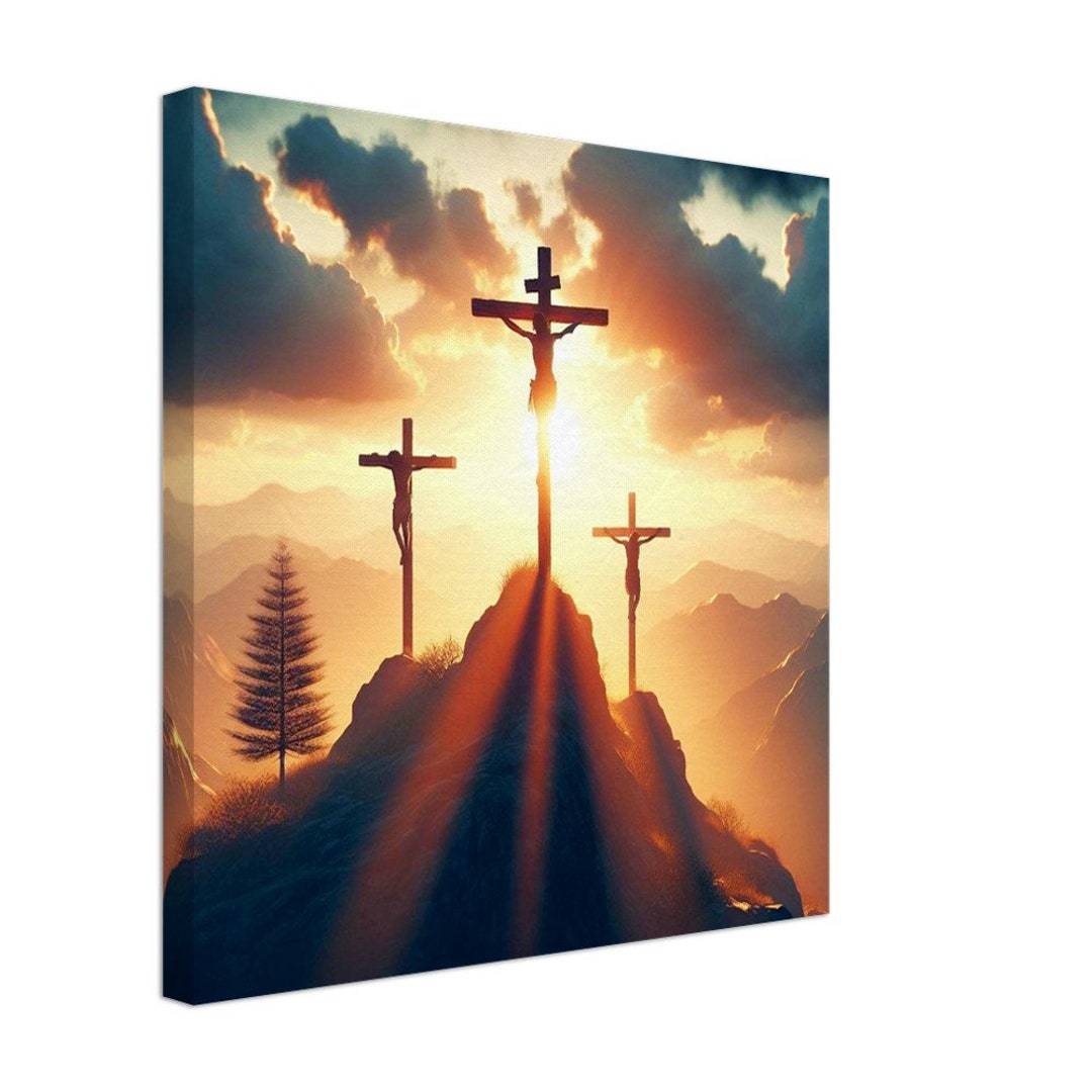 The Jesus Collection, Sacrifice Inthewildernessart Canvas Art Wall ...