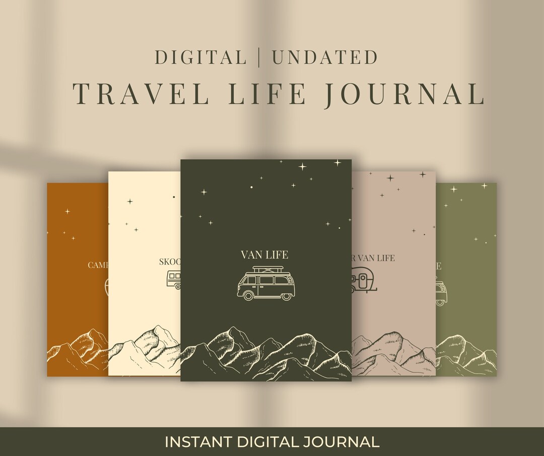 Vanlife | Adventure Journal | Road Trip Journal | Travel Diary ...
