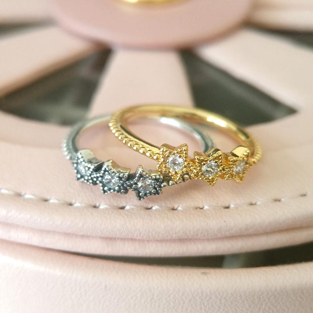 Celestial Stars Ring,ring for Women,fashion Jewelry,gift for Her Gold ...