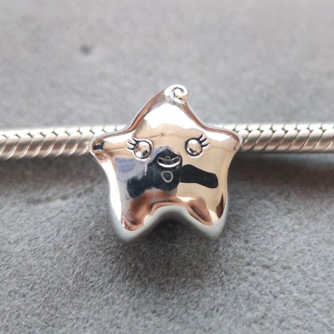 Sterling Silver Starfish Charm: Pandora Bracelet, Necklace Pendant - Etsy