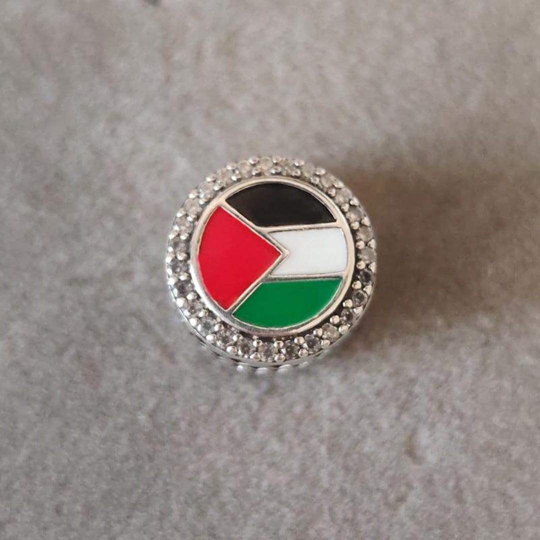 Palestine Flag Charm: for Pandora Compatible Jewelry Charm - Etsy